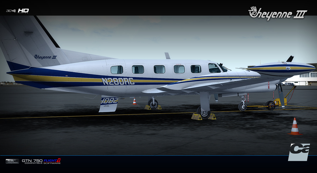 CARENADO PA42 CHEYENNE III FSX,FSX-SE, P3D V2-V4