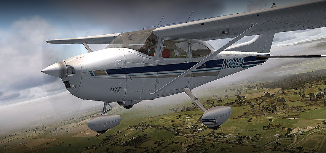C182Q STANDARD AND LONG RANGE FSX – Carenado