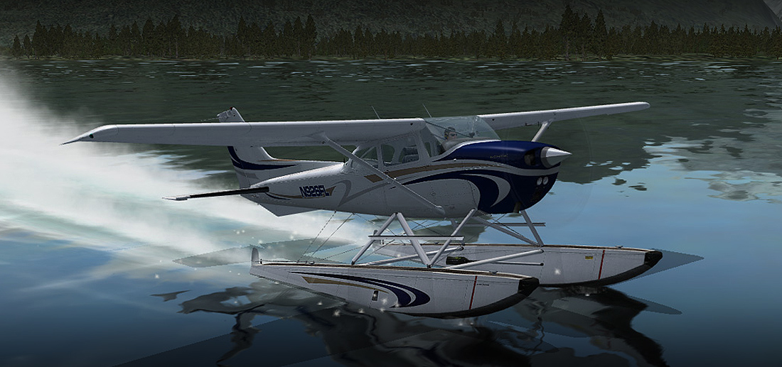 C172N SKYHAWK II FLOAT FSX/P3D – Carenado