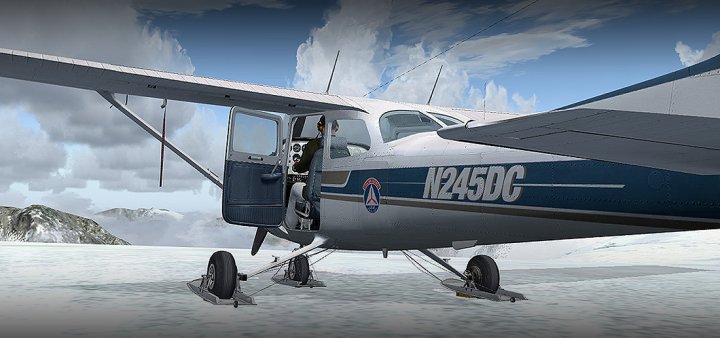 C172N SKYHAWK II SKI FSX/P3D – Carenado