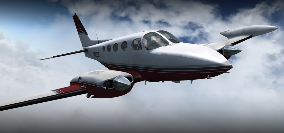 C340 II HD SERIES FSX/P3D – Carenado