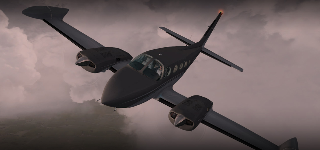 C340 II HD SERIES FSX/P3D – Carenado