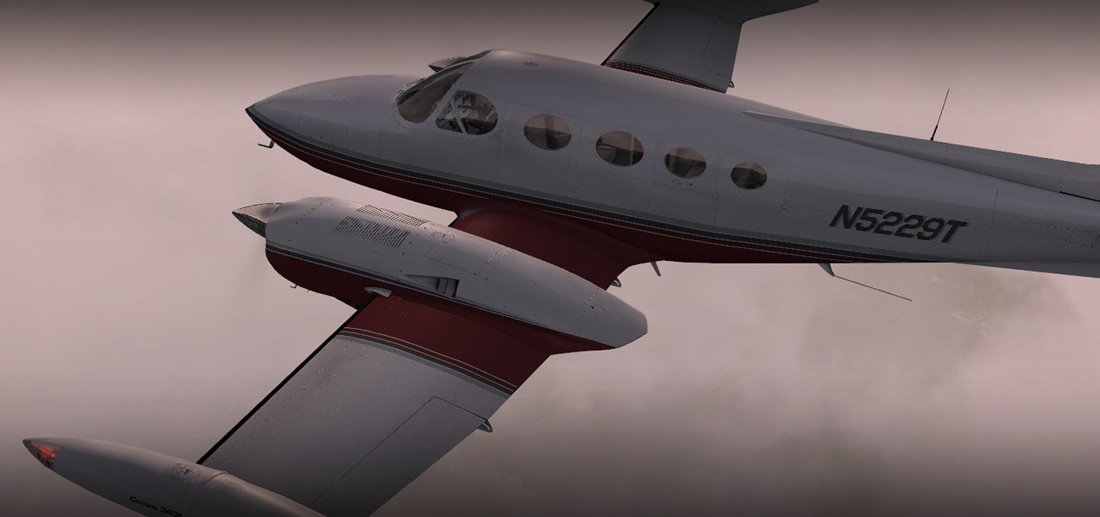 C340 II HD SERIES FSX/P3D – Carenado