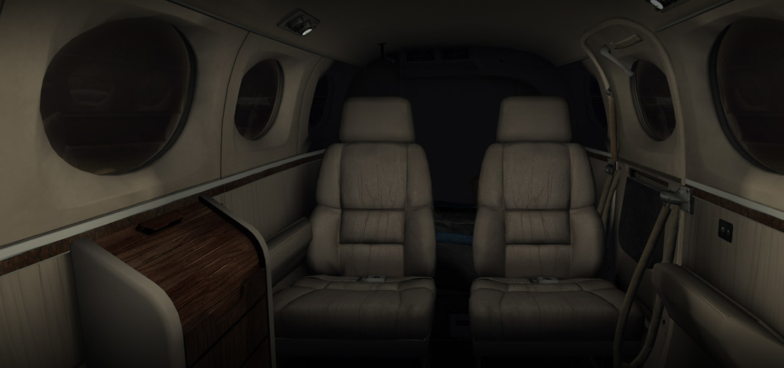 C340 II HD SERIES FSX/P3D – Carenado