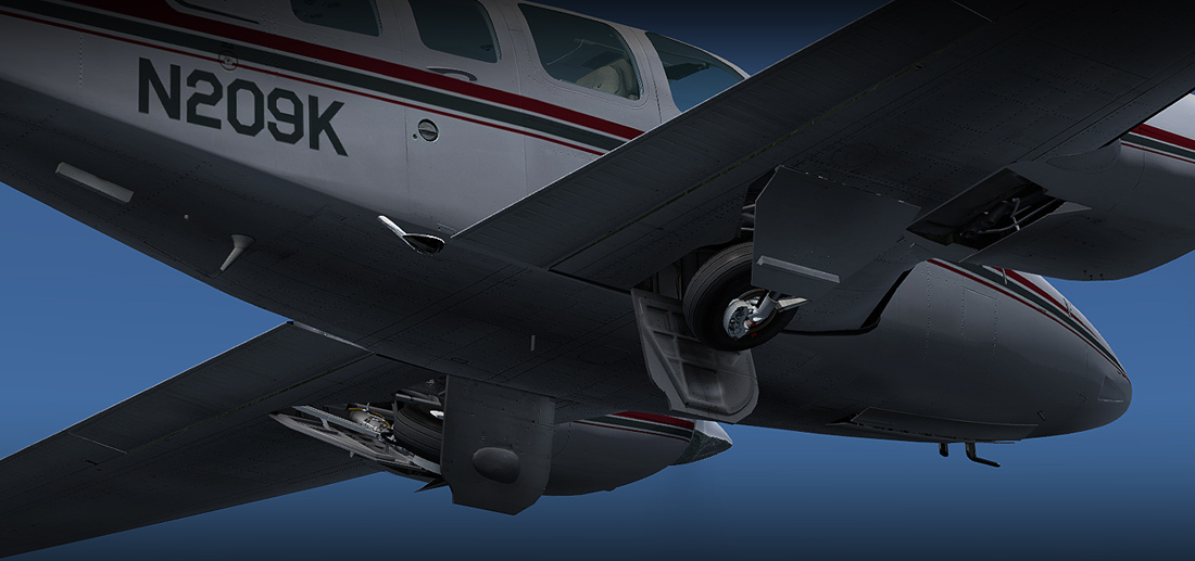 B58 BARON FSX/P3D – Carenado