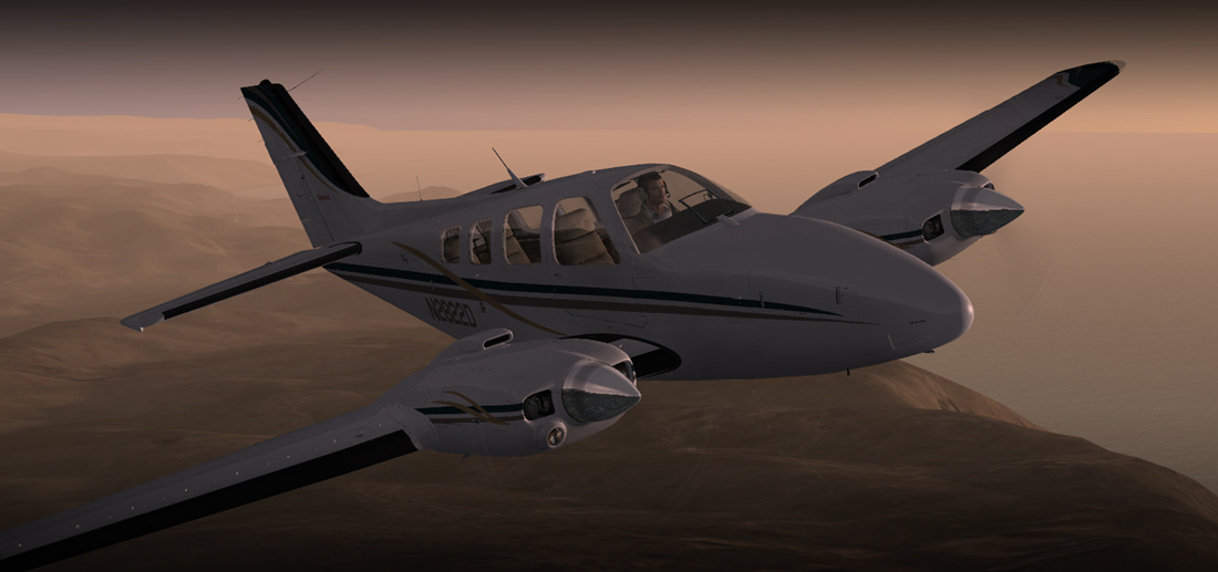 B58 BARON FSX/P3D – Carenado