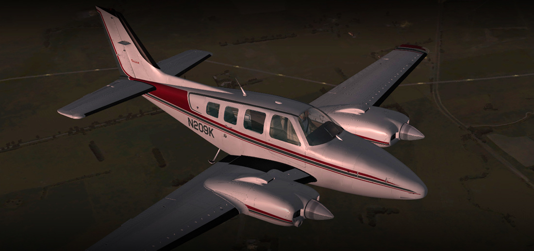 B58 BARON FSX/P3D – Carenado
