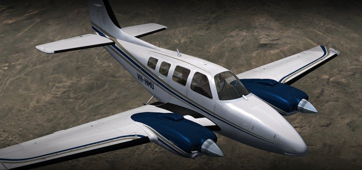 B58 BARON FSX/P3D – Carenado