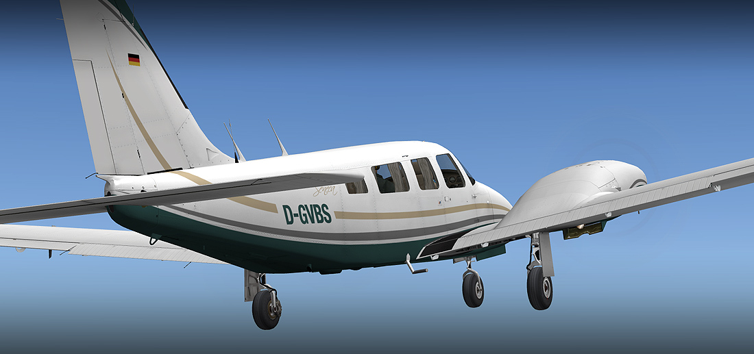 PA34 200T SENECA II XPLANE – Carenado