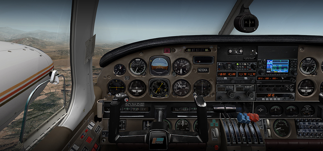 PA34 200T SENECA II XPLANE – Carenado