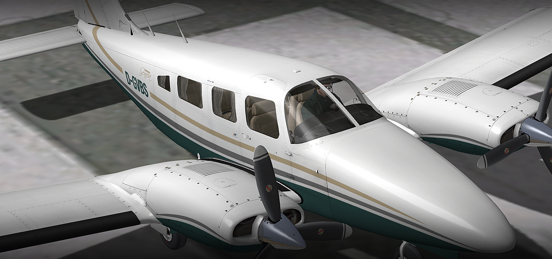 PA34 200T SENECA II XPLANE – Carenado