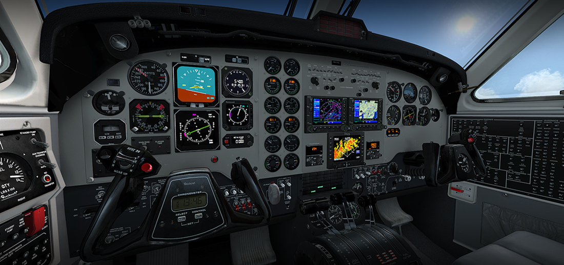 King Air B200 Cockpit | ppgbbe.intranet.biologia.ufrj.br