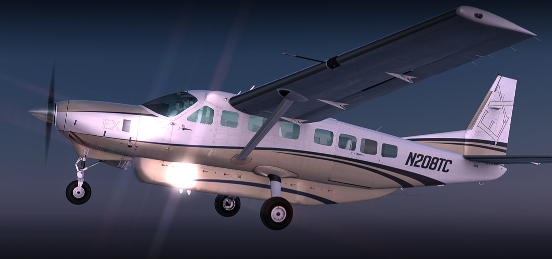 C208B GRAND CARAVAN EX HD SERIES FSX/P3D – Carenado