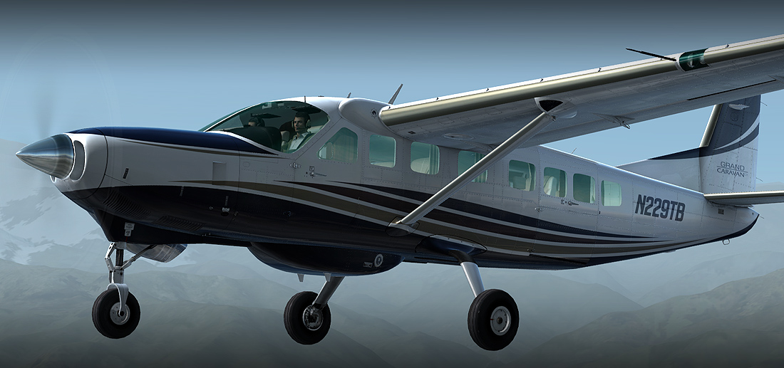 C208B GRAND CARAVAN EX HD SERIES FSX/P3D – Carenado