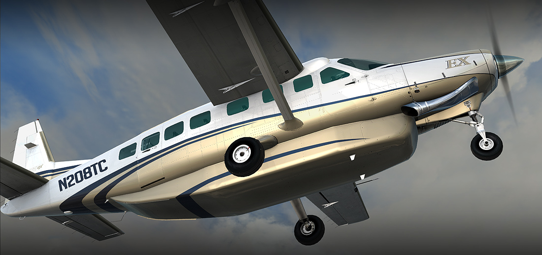 C208B GRAND CARAVAN EX HD SERIES FSX/P3D – Carenado