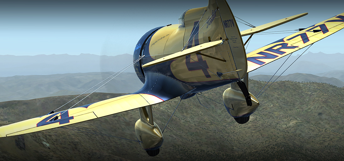 GEE BEE MODEL Z FSX/P3D – Carenado