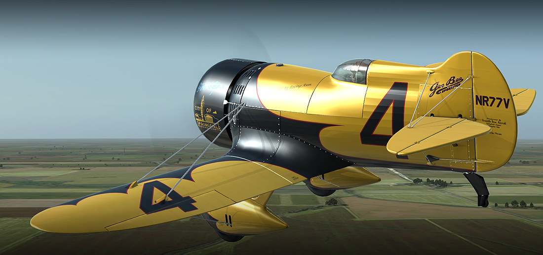 GEE BEE MODEL Z FSX/P3D – Carenado
