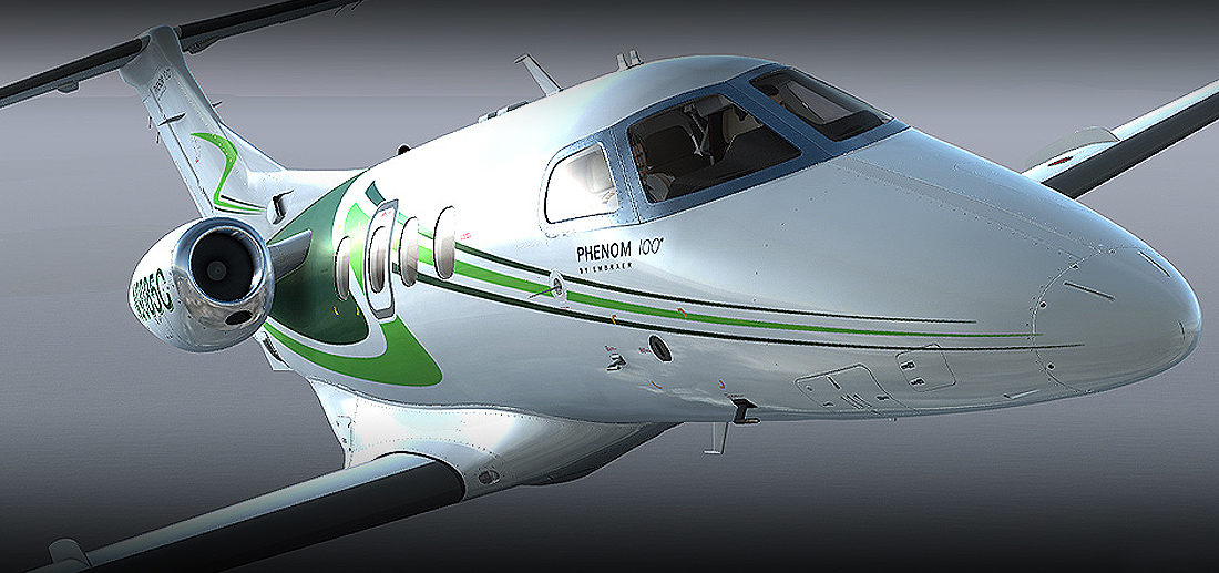 E50P PHENOM 100 HD SERIES FSX/P3D – Carenado