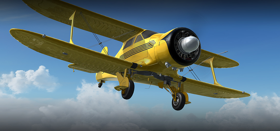 D17 STAGGERWING FSX/P3D – Carenado