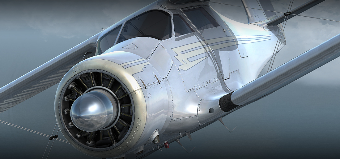 D17 STAGGERWING FSX/P3D – Carenado