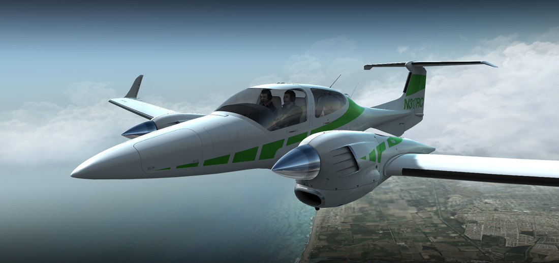 DA42 TWIN STAR FSX/P3D – Carenado