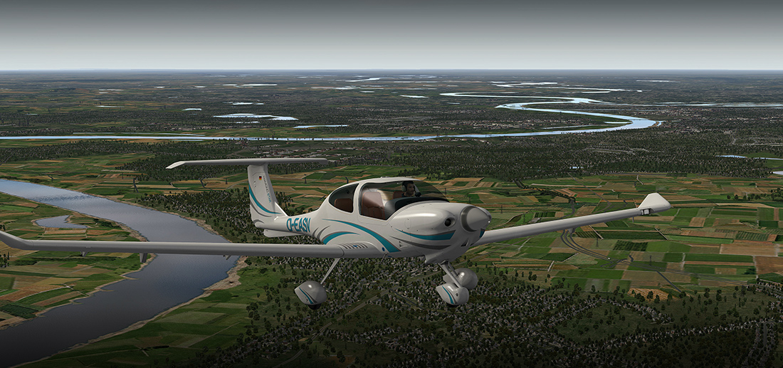 DA40 XPLANE – Carenado