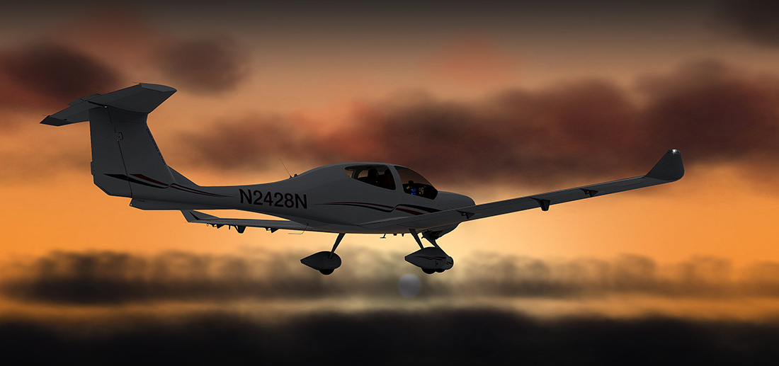 DA40 XPLANE – Carenado