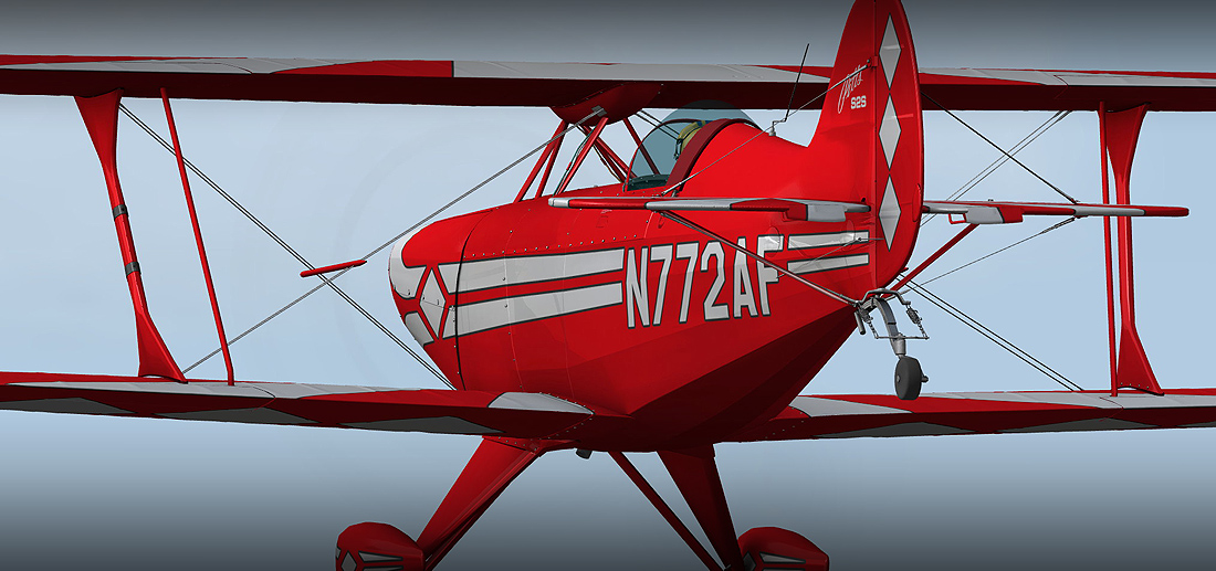 PITTS S-2S XPLANE – Carenado