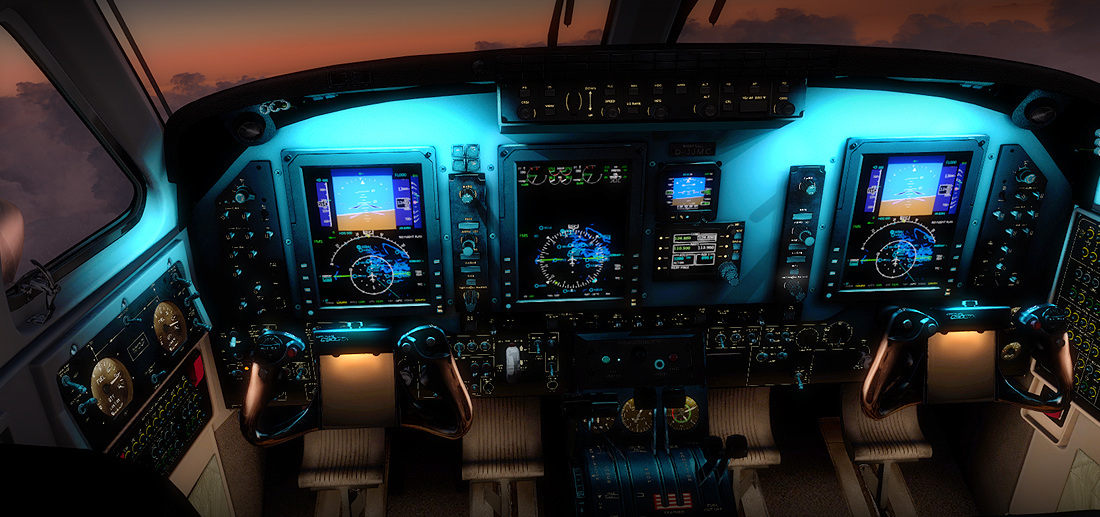 C90 GTX KING AIR HD SERIES FSX/P3D – Carenado