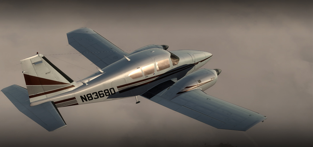 PA23 AZTEC F 250 FSX/P3D – Carenado