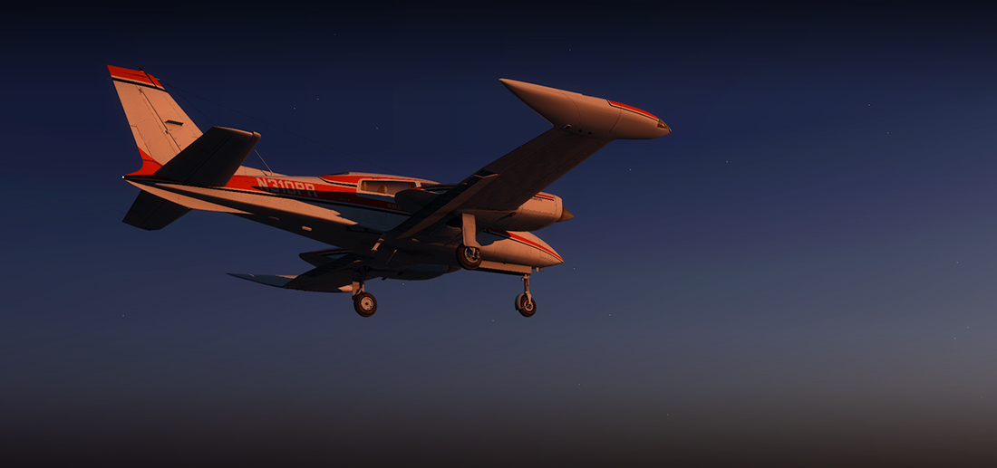 C310R FSX/P3D – Carenado