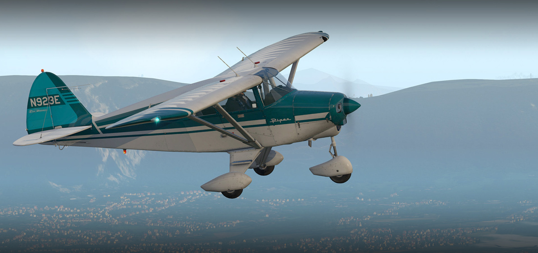 PA22 TRI PACER XPLANE 11 – Carenado