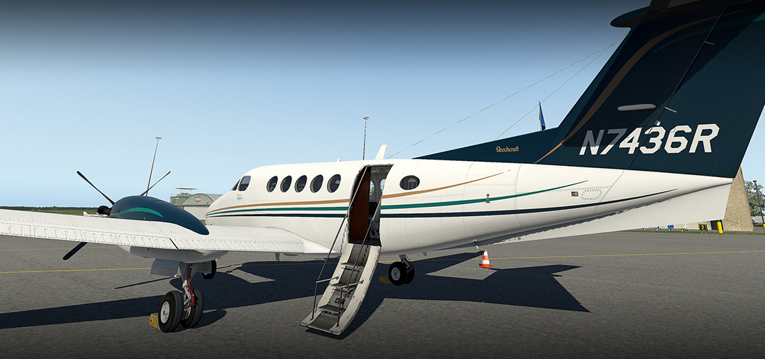 B200 KING AIR HD SERIES XPLANE 11 – Carenado