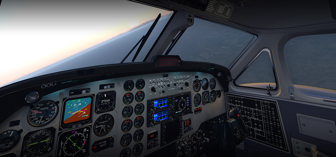 B200 KING AIR HD SERIES XPLANE 11 – Carenado