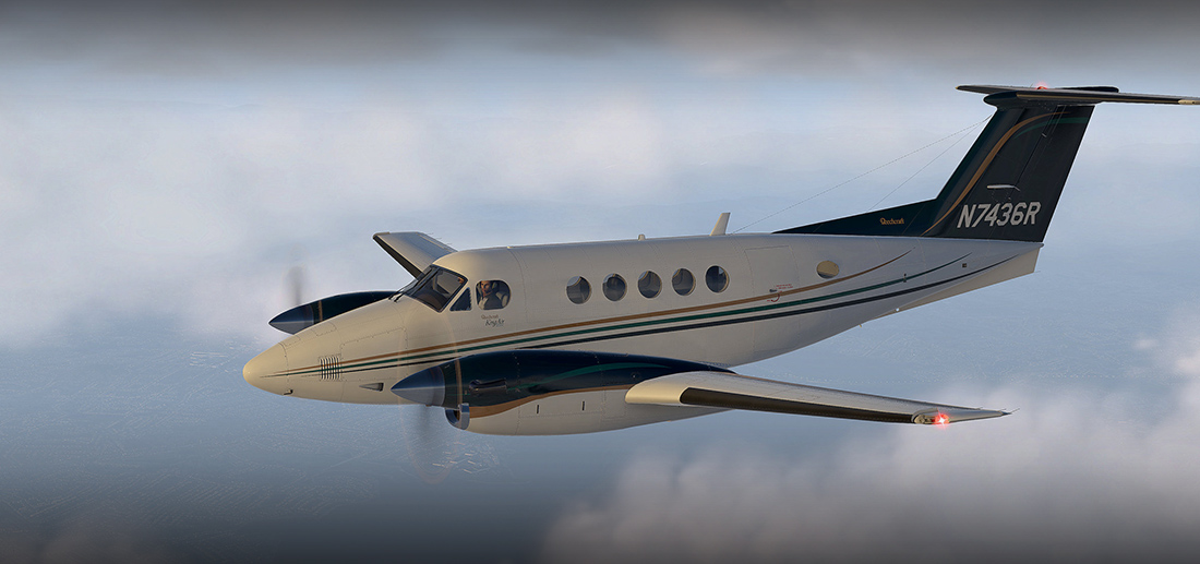 B200 KING AIR HD SERIES XPLANE 11 – Carenado