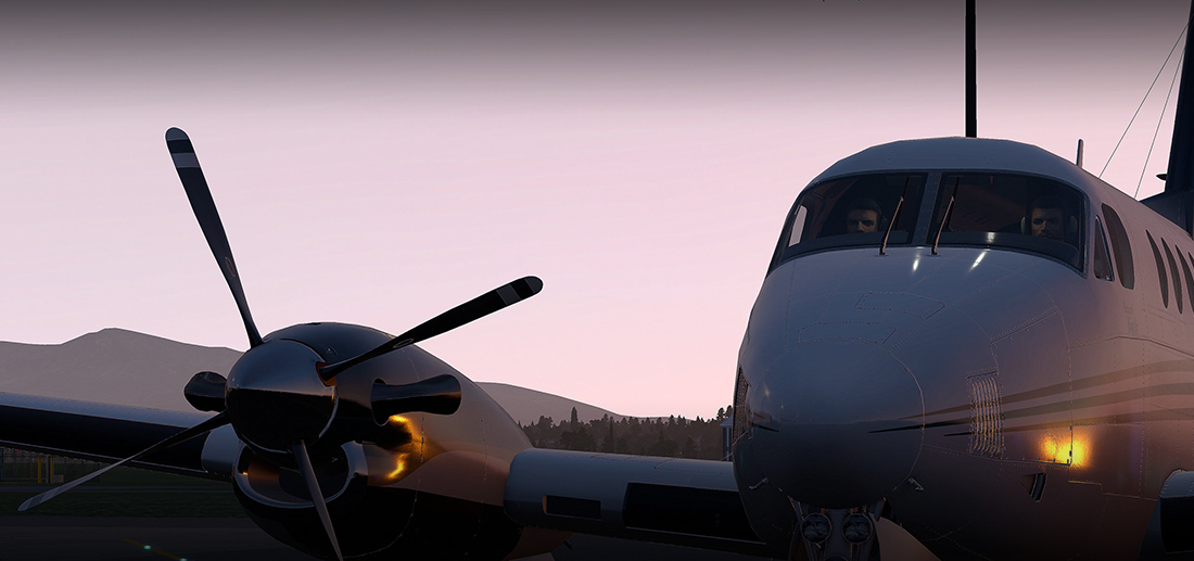 B200 KING AIR HD SERIES XPLANE 11 – Carenado