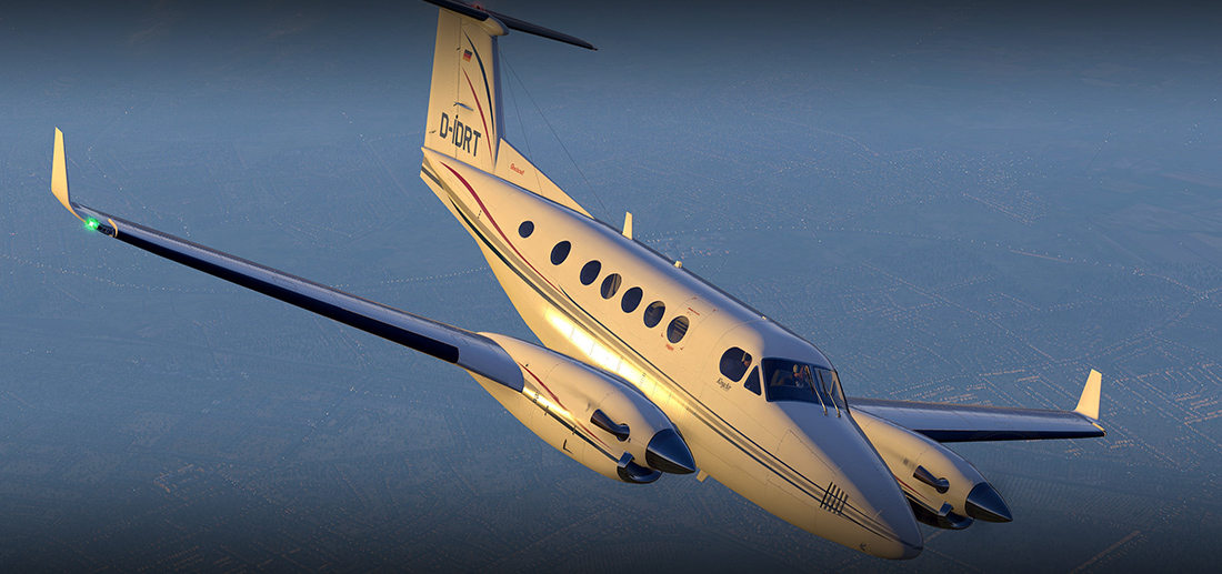 B200 KING AIR HD SERIES XPLANE 11 – Carenado