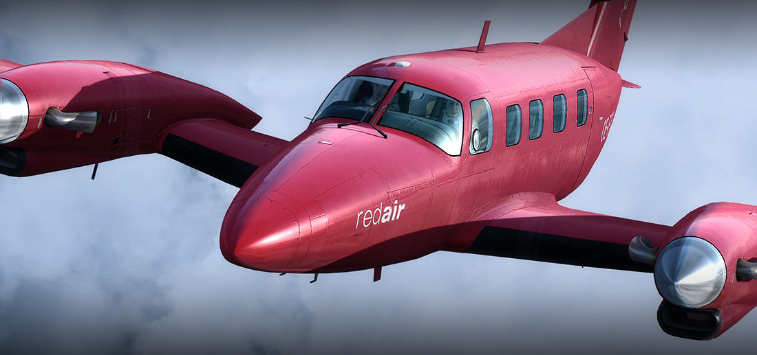PA42 CHEYENNE III FSX/P3D – Carenado