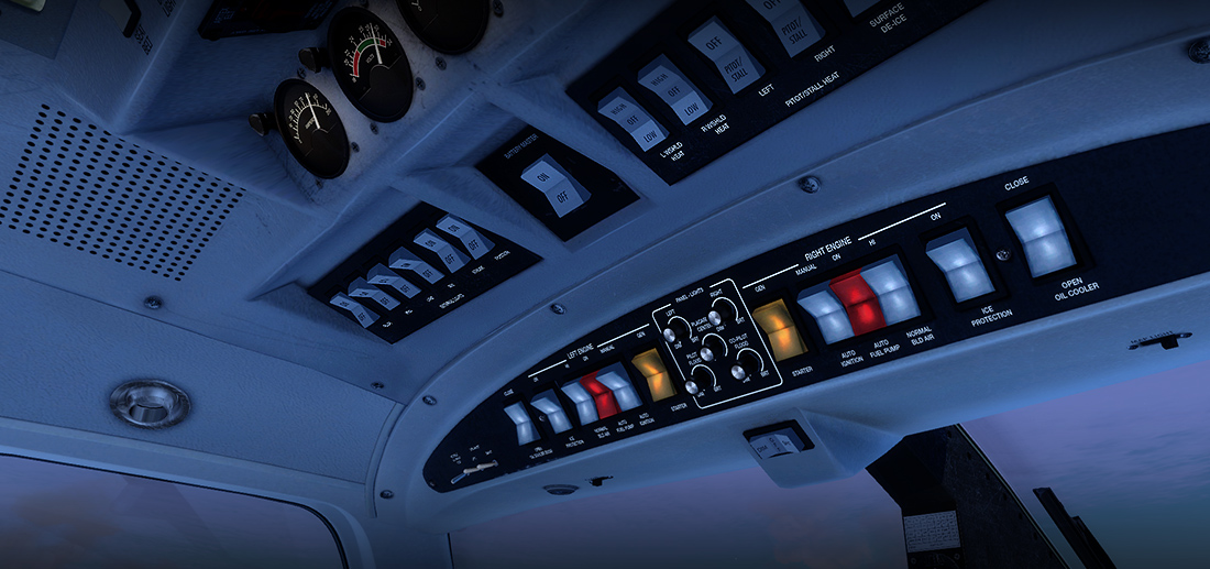 PA42 CHEYENNE III FSX/P3D – Carenado