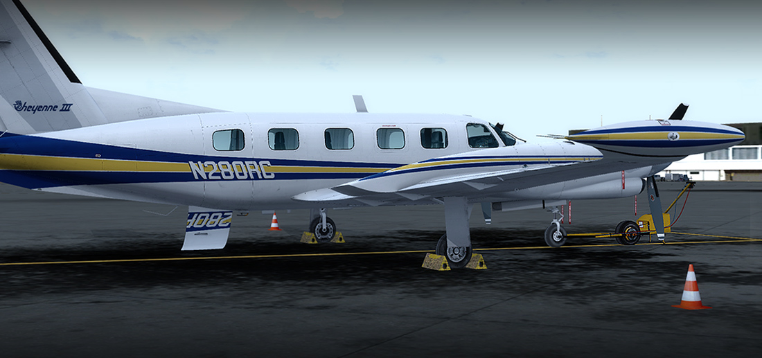 PA42 CHEYENNE III FSX/P3D – Carenado