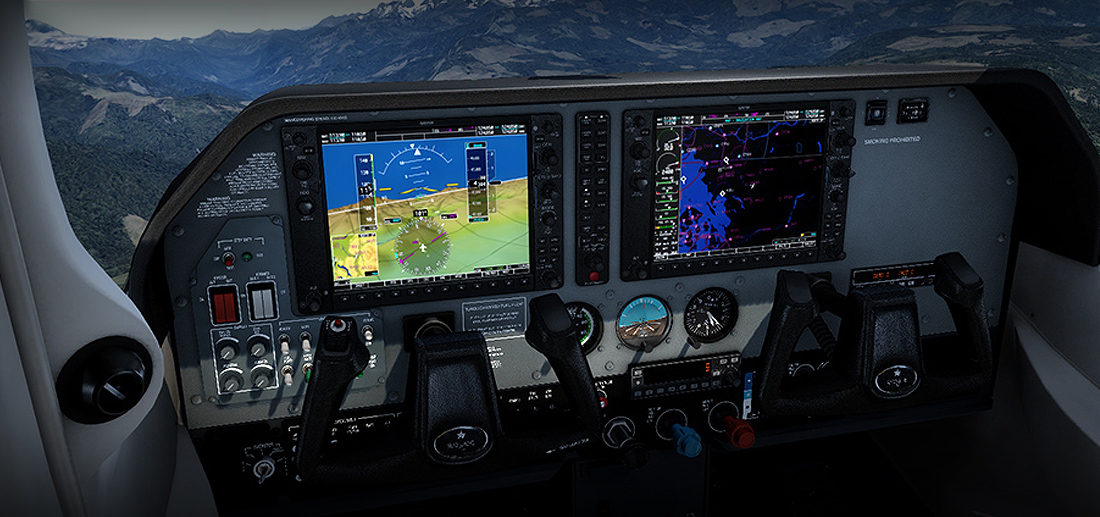 Cessna 172 G1000 Synthetic Vision