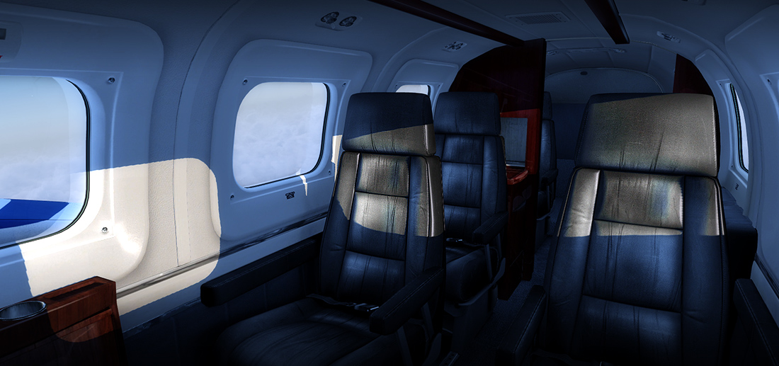 PA42 CHEYENNE III FSX/P3D – Carenado