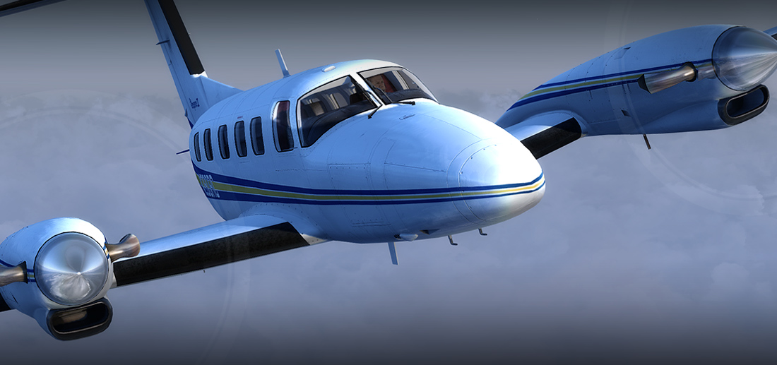 PA42 CHEYENNE III FSX/P3D – Carenado