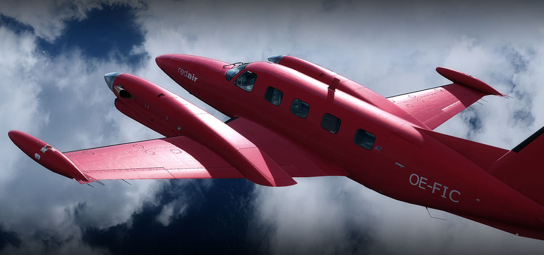 PA42 CHEYENNE III FSX/P3D – Carenado