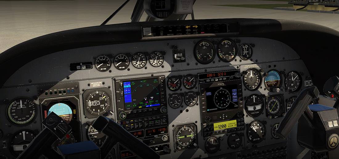 690B TURBO COMMANDER XPLANE 11 – Carenado