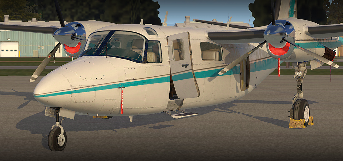 690B TURBO COMMANDER XPLANE 11 – Carenado