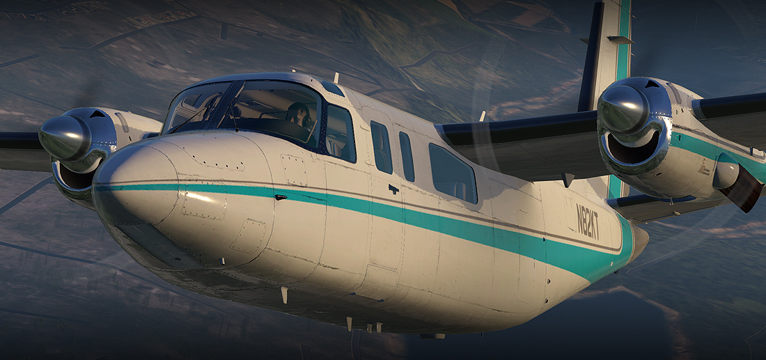 690B TURBO COMMANDER XPLANE 11 – Carenado