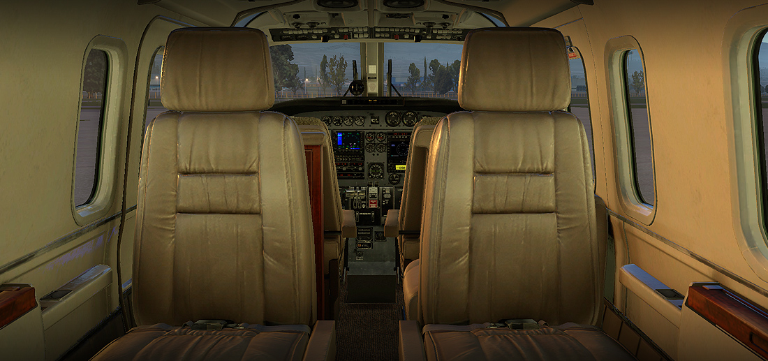 690B TURBO COMMANDER XPLANE 11 – Carenado