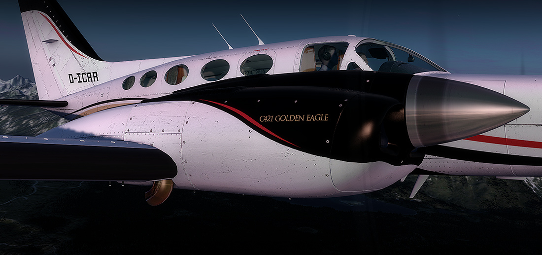 C421 C GOLDEN EAGLE FSX/P3D – Carenado