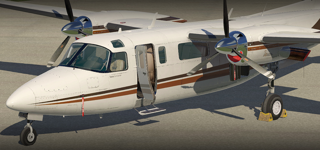 690B TURBO COMMANDER XPLANE 11 – Carenado